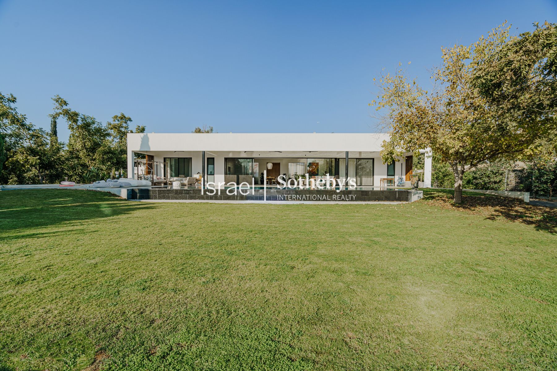 Architecturally Designed Home with a Pool on a Private Estate | Moshav ...