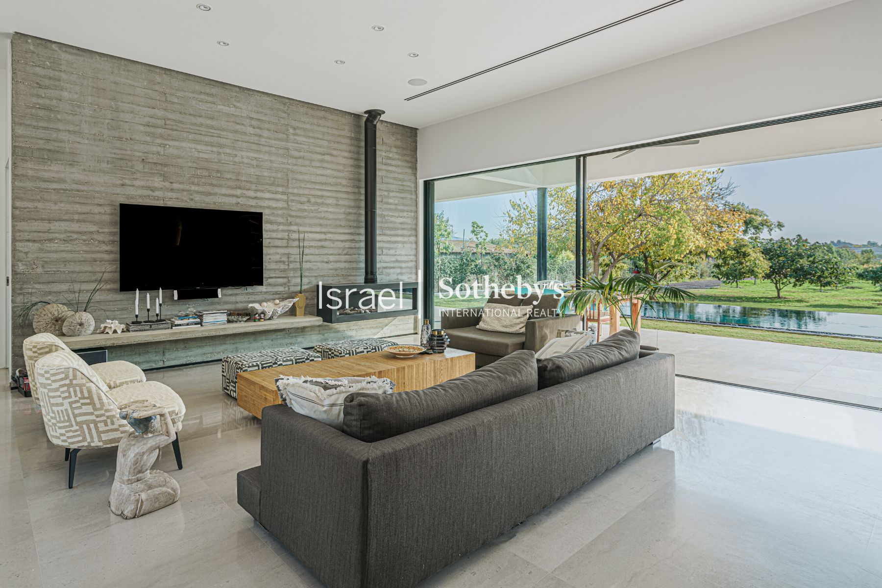 Architecturally Designed Home with a Pool on a Private Estate | Moshav ...